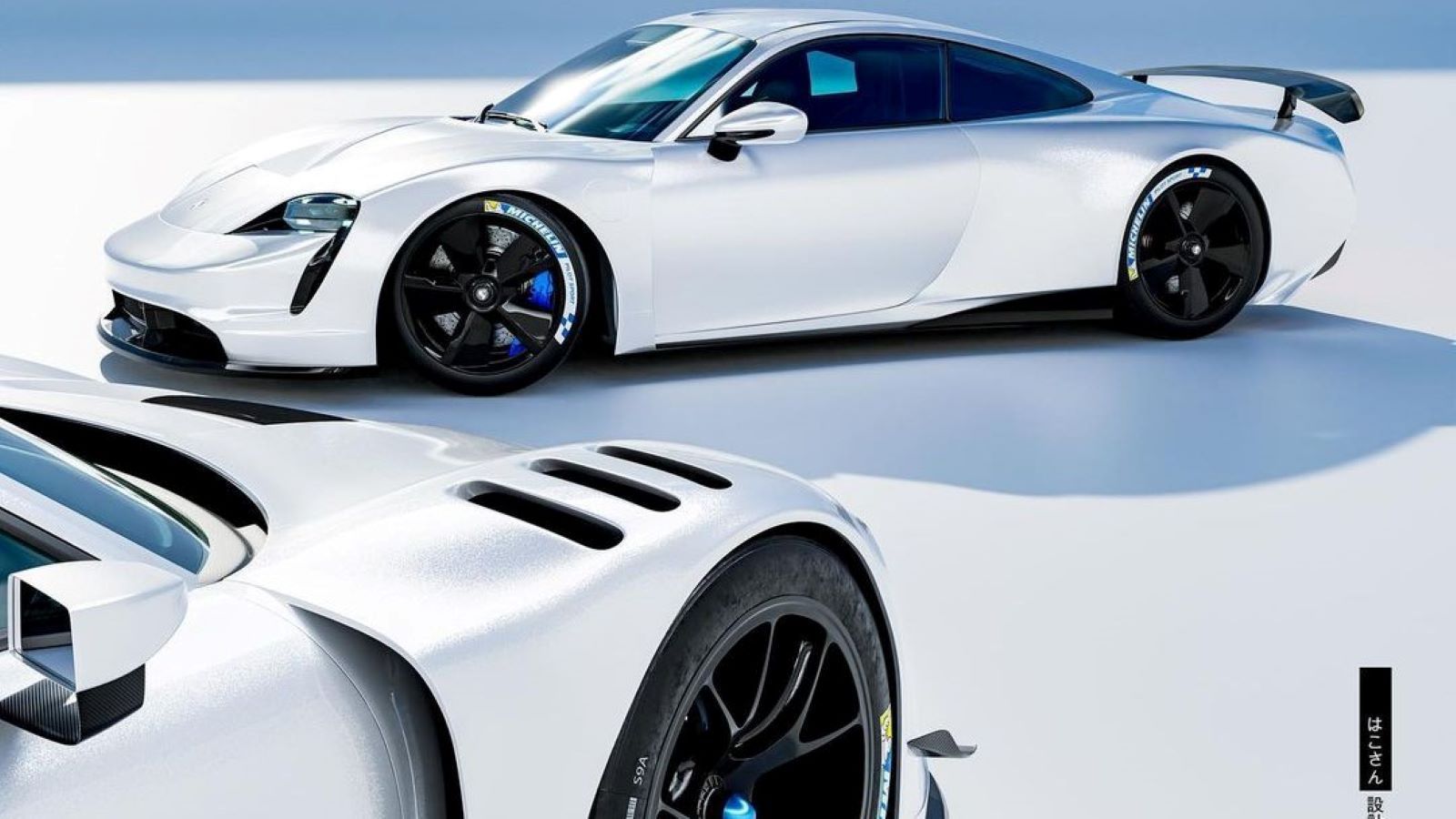 GT1 Evo Racer Render Incorporates Taycan Styling | Rennlist