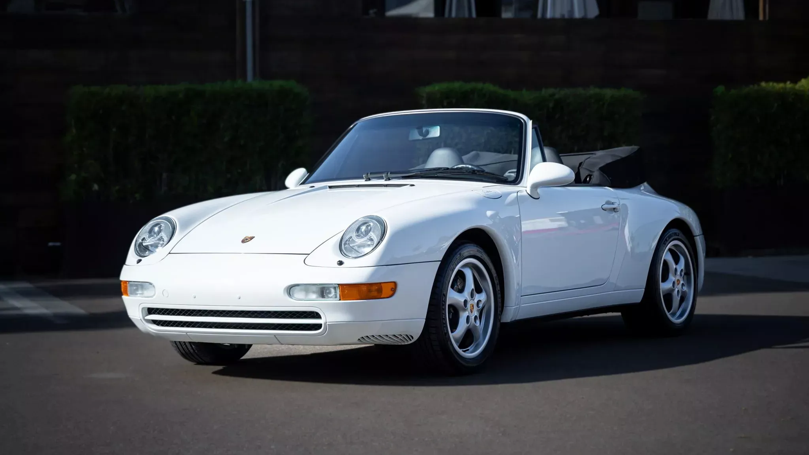Essentially Brand-New 993 Porsche 911 Cabriolet Fails to Meet Auction ...