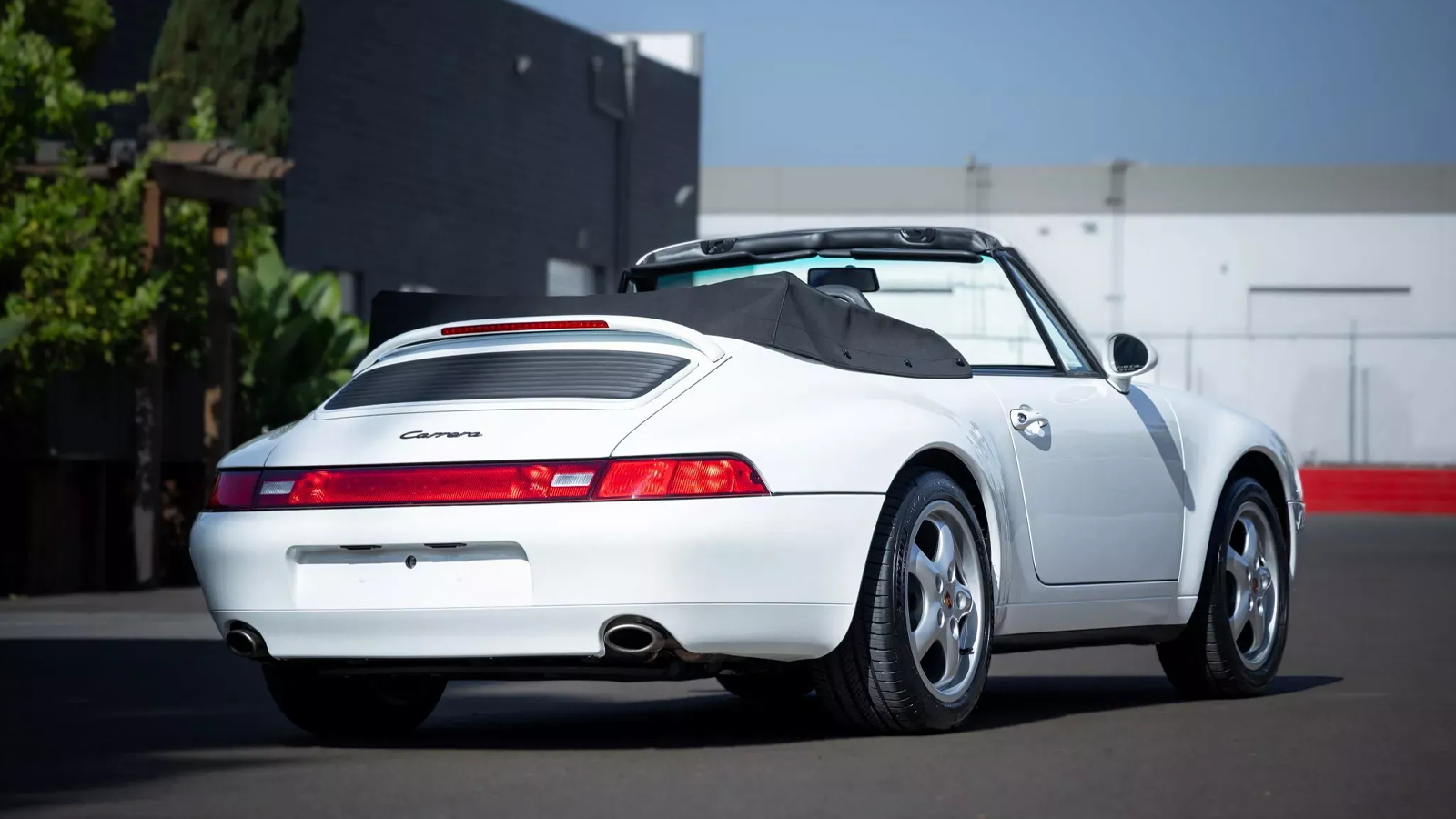 Essentially Brand-New 993 Porsche 911 Cabriolet Fails to Meet Auction ...