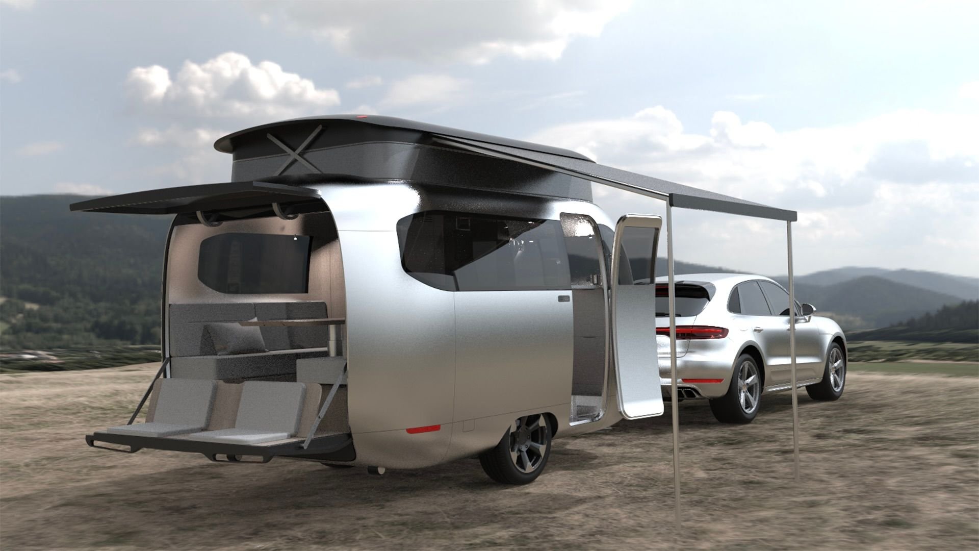 Airstream, Porsche Team Up To Create Electrified Camper | Rennlist