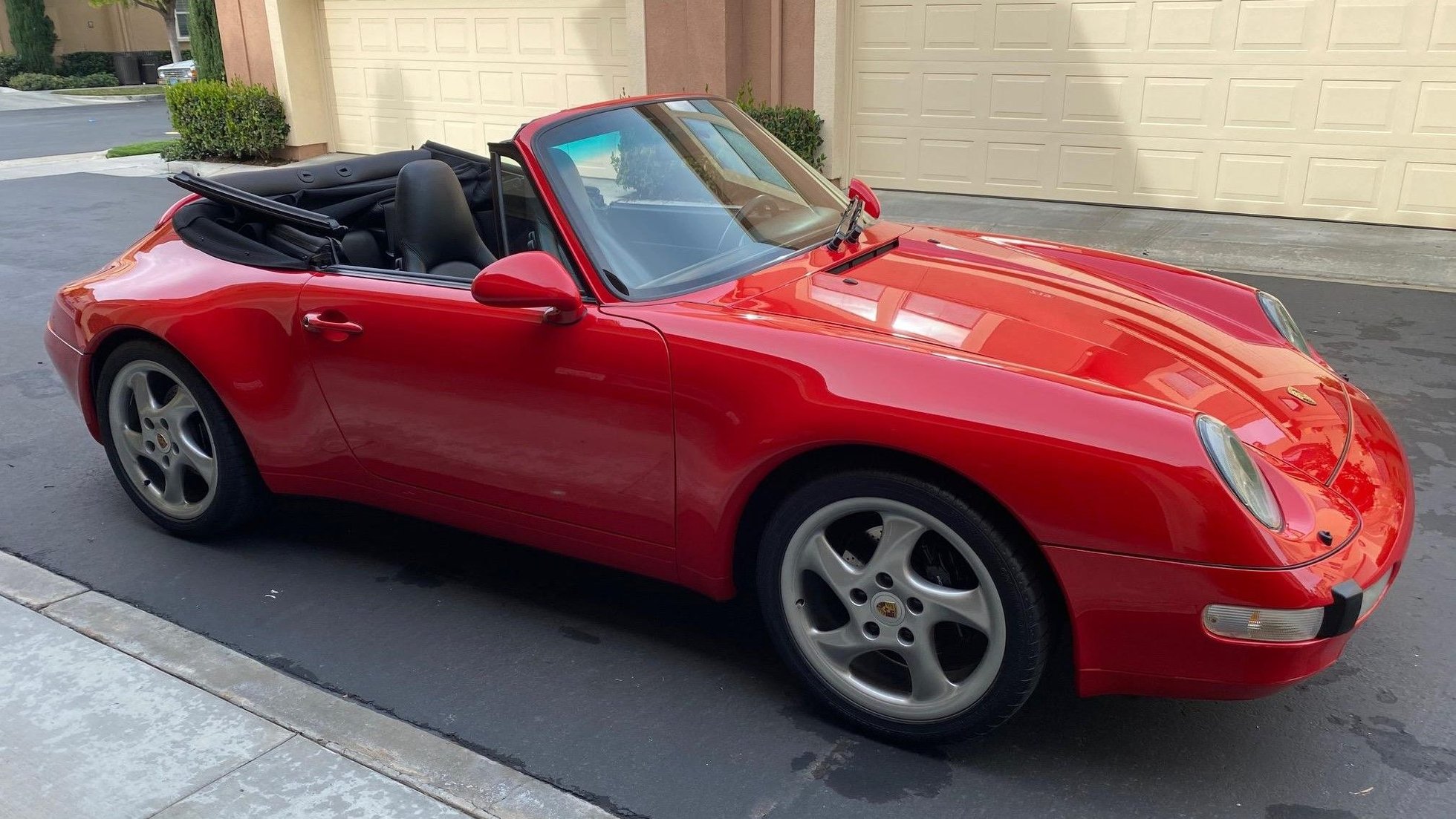 Gorgeous Guards Red 993 911 Has Only 7K Original Miles | Rennlist