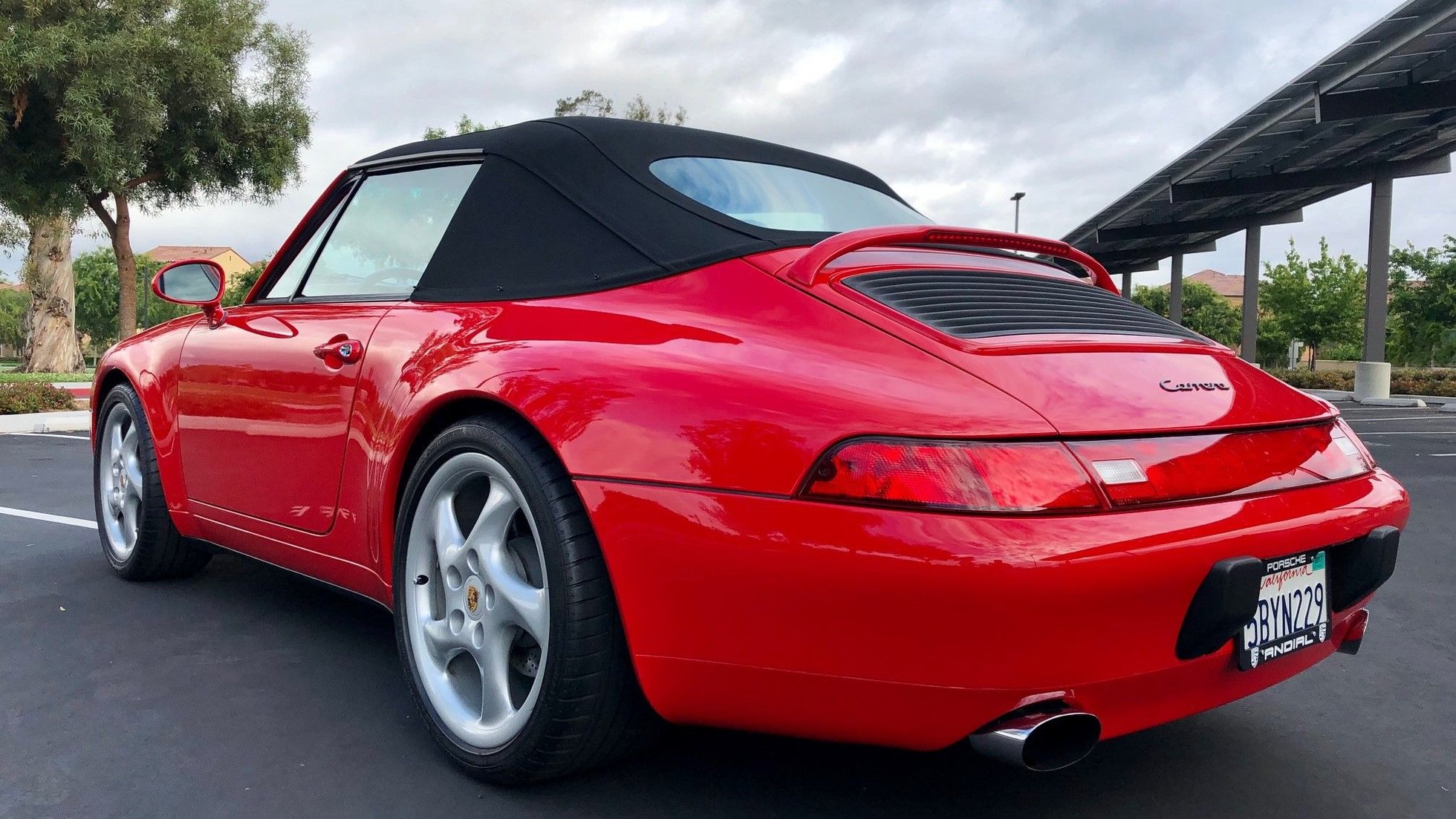 Gorgeous Guards Red 993 911 Has Only 7K Original Miles | Rennlist