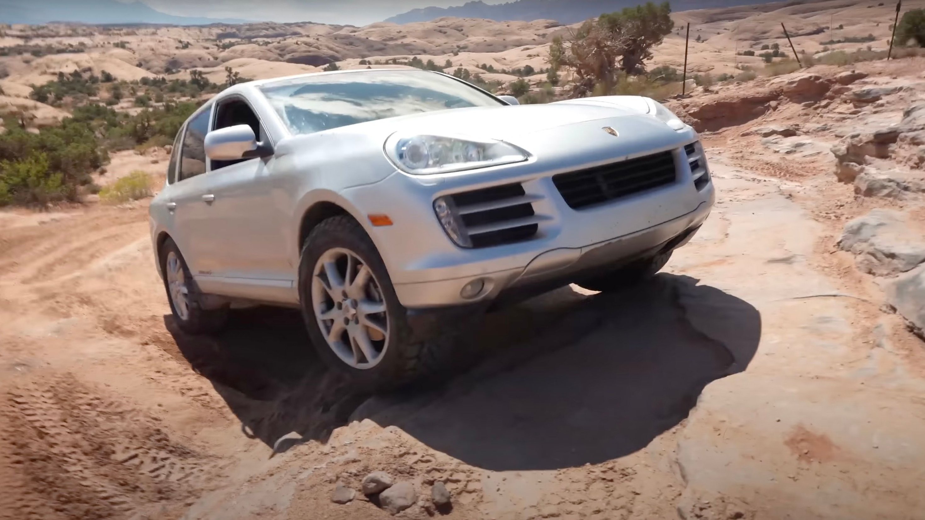 Stock Porsche Cayenne Tackles Moab With No Problem | Rennlist