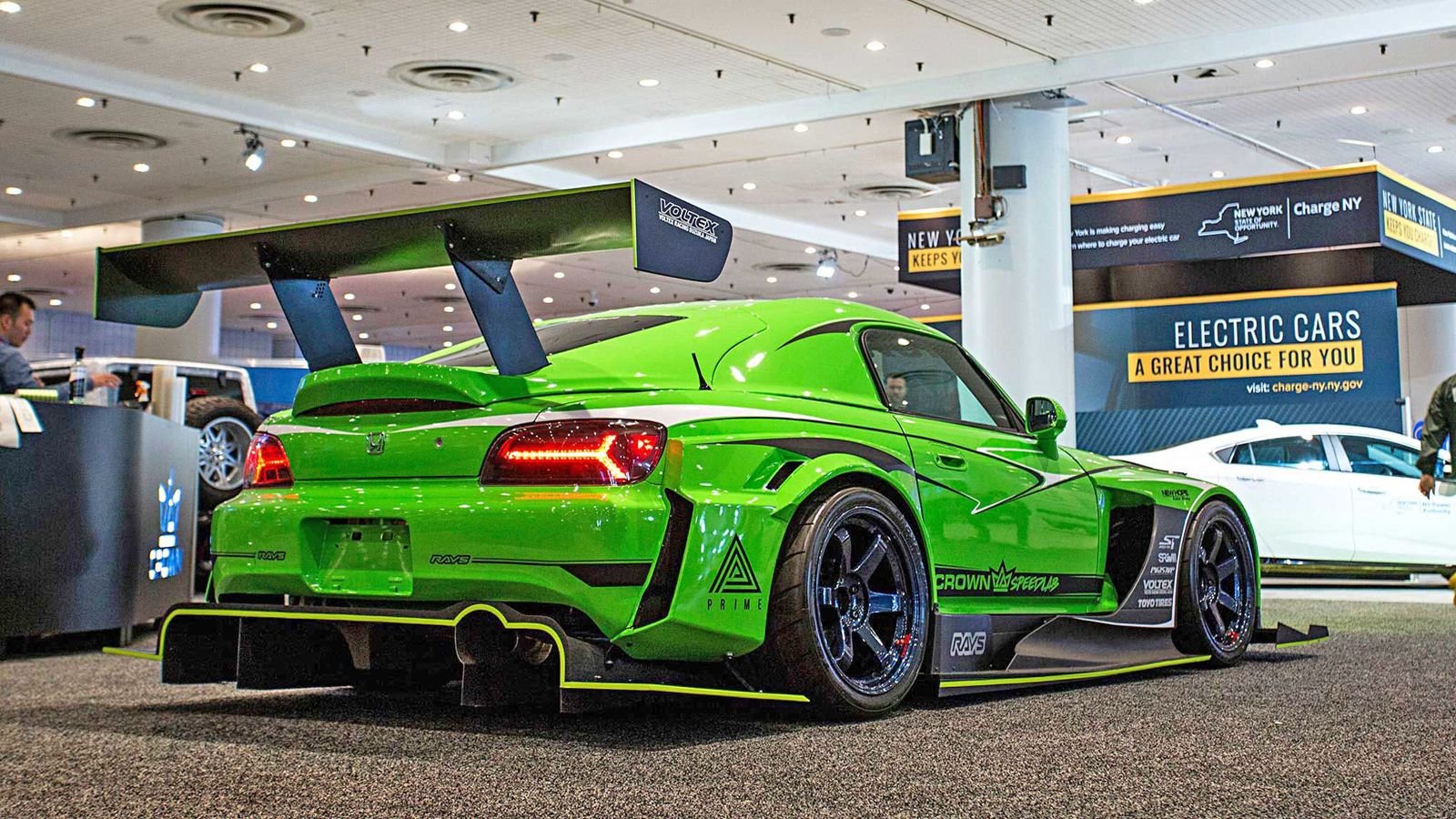 Crown SpeedLab's Voltex S2000 from 2019 NYIAS | S2ki