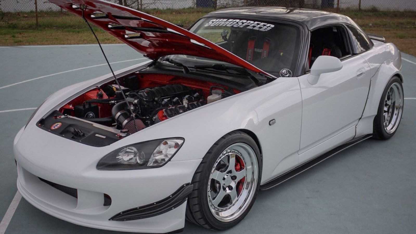 Widebodied LS-Swapped S2000 Is Out To Hurt Some Feelings | S2ki