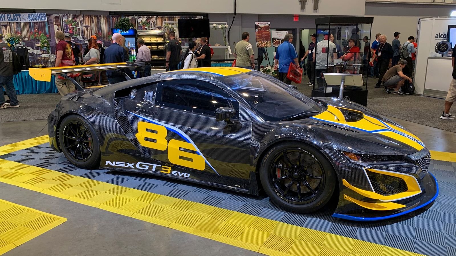 Honda's SEMA Booth Showcases New NSX GT3 Evo | S2ki