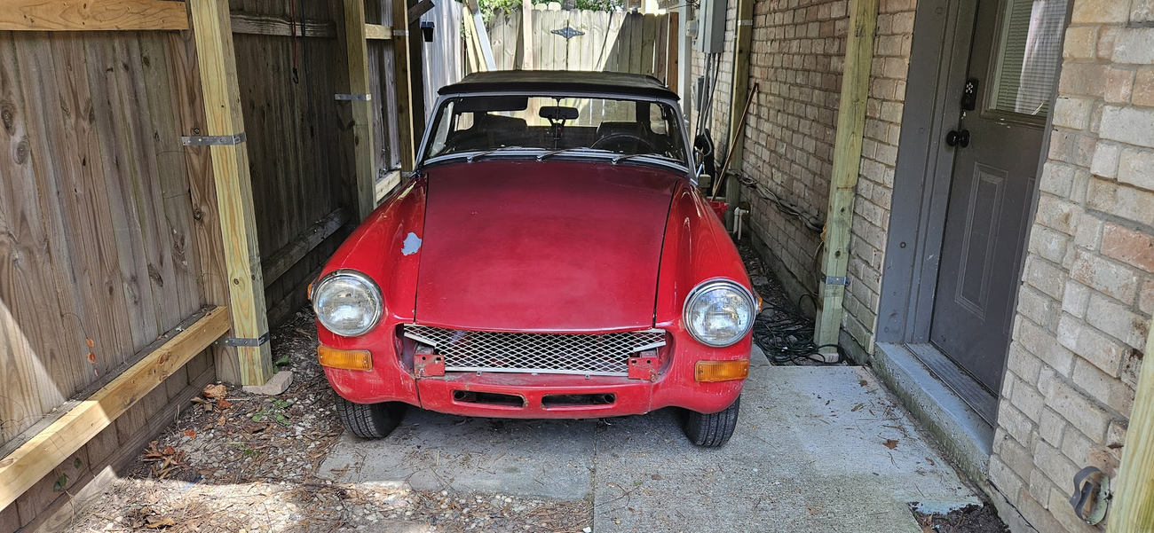 [Solved] Front Blinker Mounting - Removed Rubber Bumpers : MG Midget Forum : The MG Experience