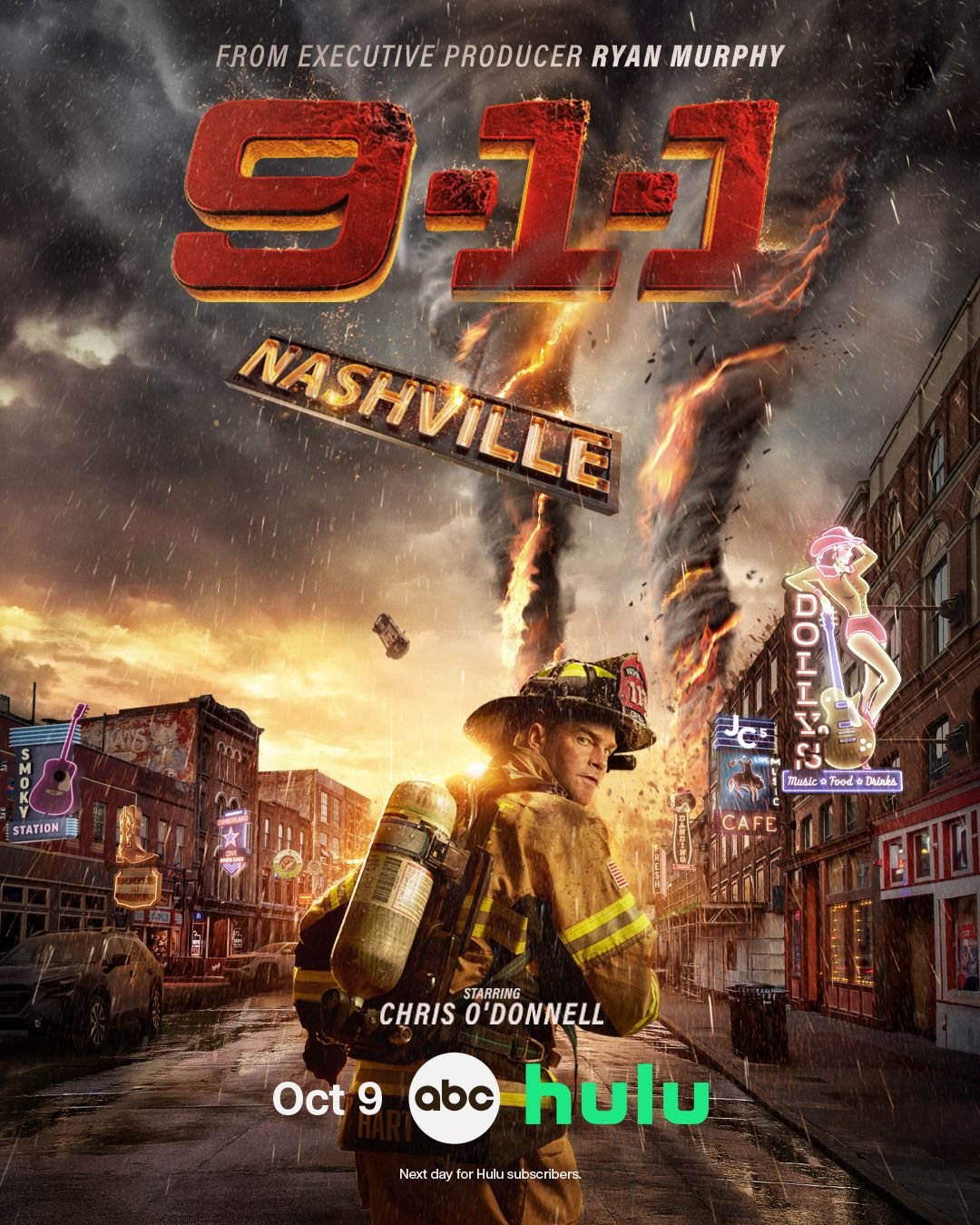 9-1-1: Nashville (ABC/Hulu) -- S: Chris O'Donnell, Jessica Capshaw ...