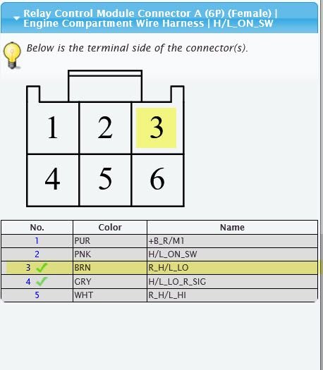 2019 Accord Sport 1.5, Right low beam and tail light not working ...