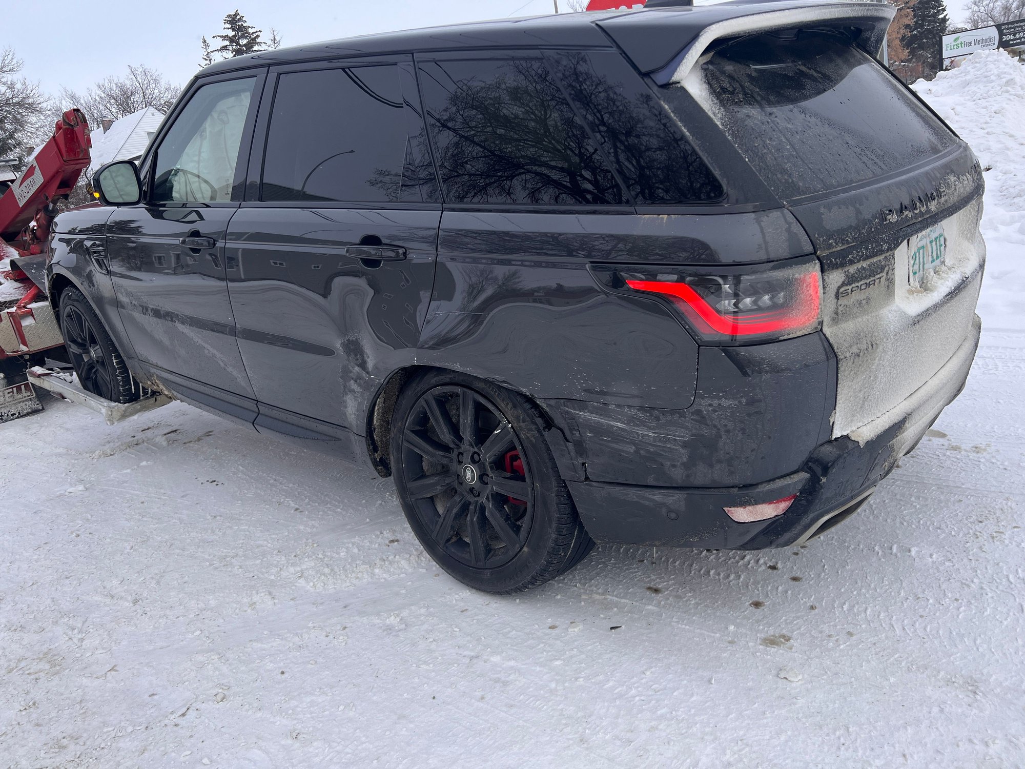 Range Rover sport collision | Range Rovers Forum