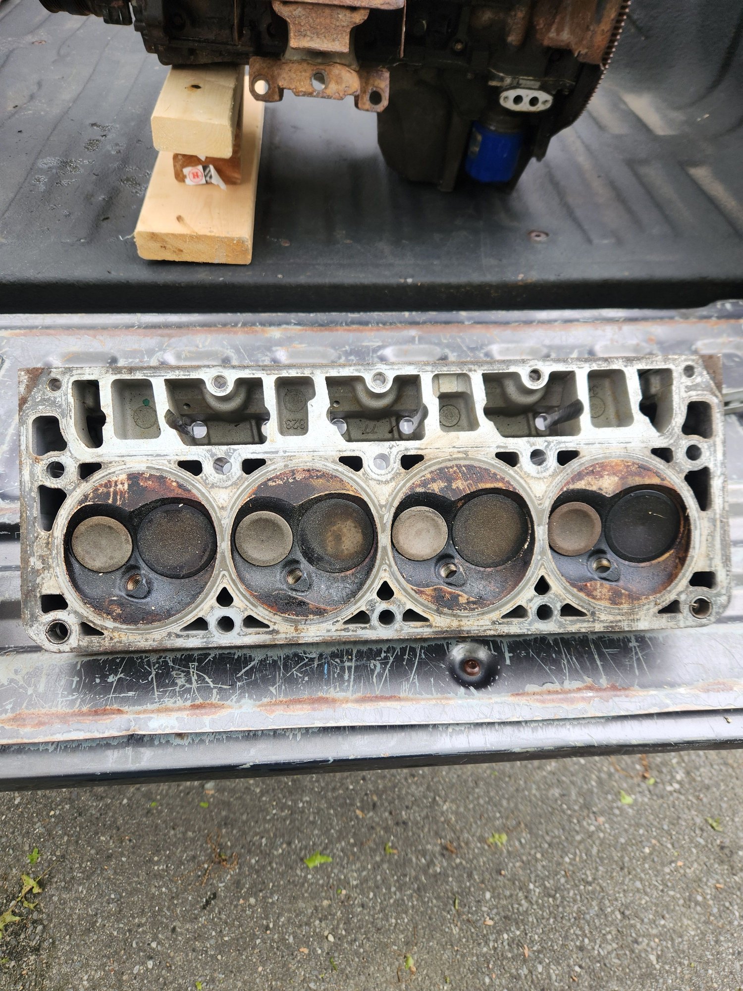 823 LS3 Style Heads LY6 L96 L92 L76 w/ Rockers, Stands & Bolts ...