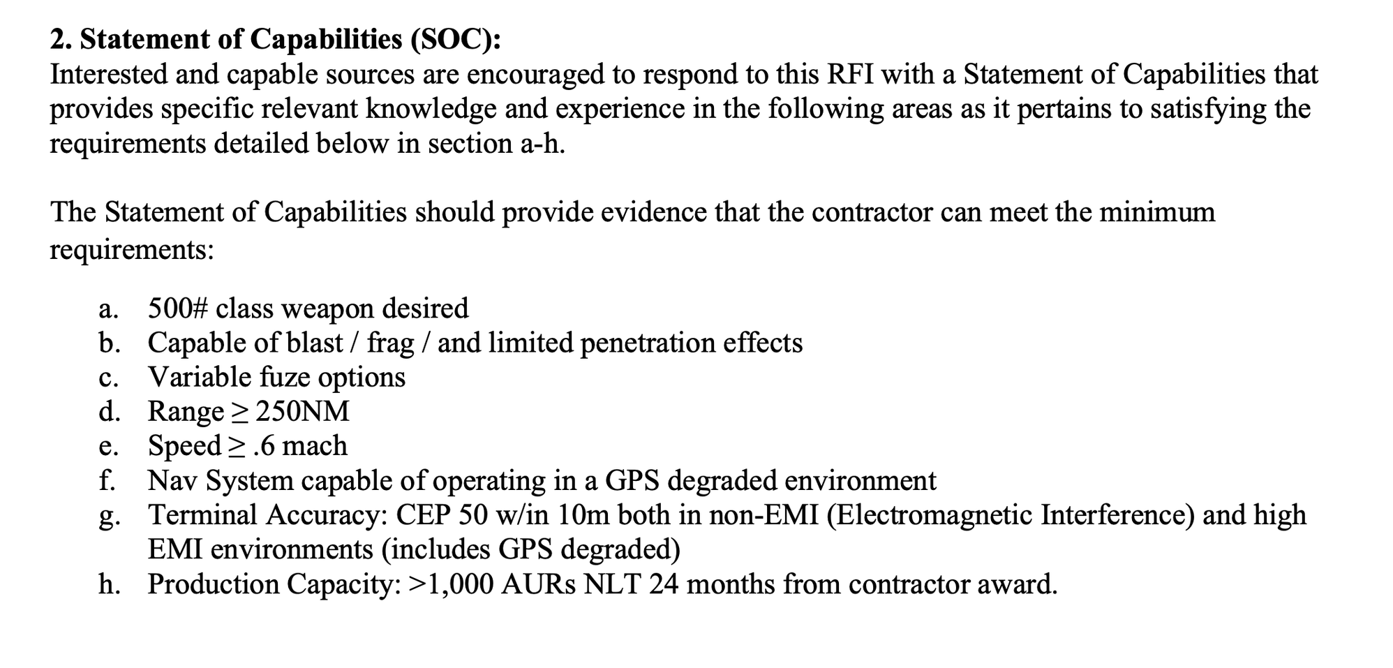 USAF RFI for LR-JDAM - PPRuNe Forums