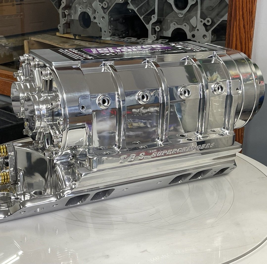 555ci Blown, Fuel Injected BBC, Hydraulic Roller Engine for Sale in ...