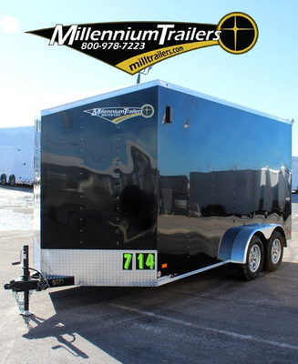 *LIQUIDATION SALE* 2025 7' X 14' Hero Black w/Alum. Wheels for Sale in ...