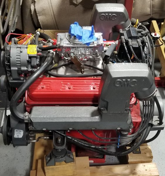 Marine Engine New 5.0L Ilmor 280 Hp. Set Up With Omc Exhaust for Sale ...