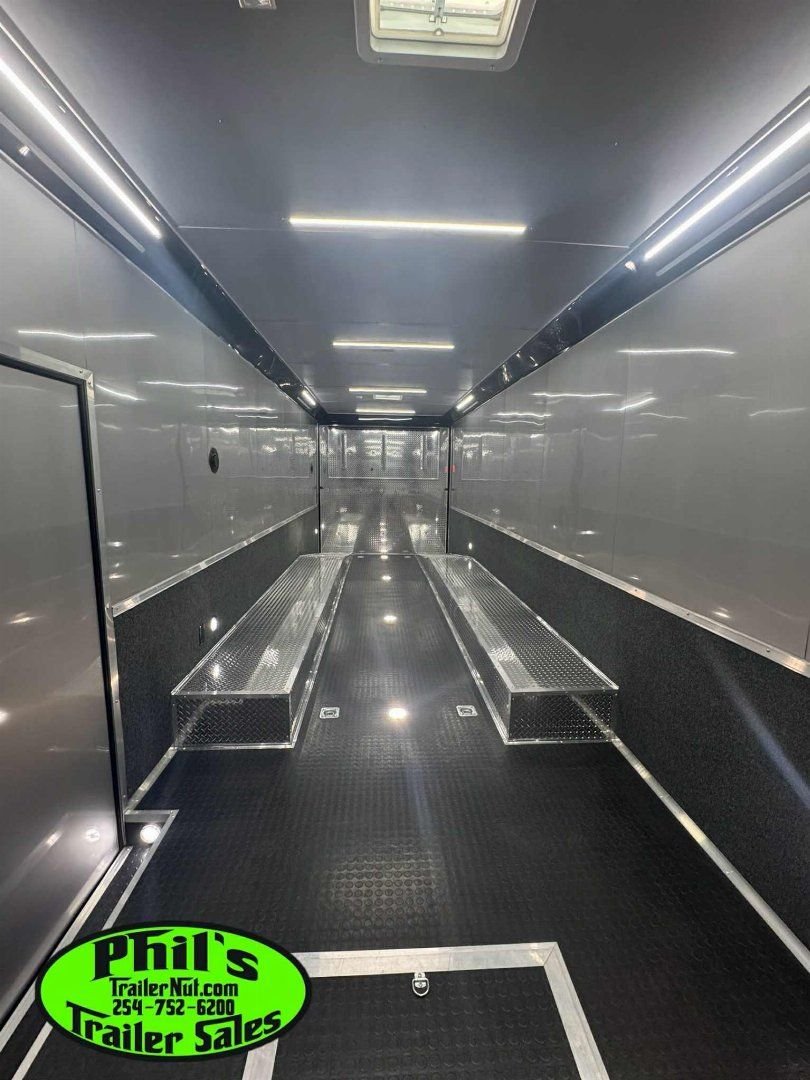 32' LATE MODEL RACE TRAILER TRAILER WITH RAMP OVERS EXTRA HT for Sale ...