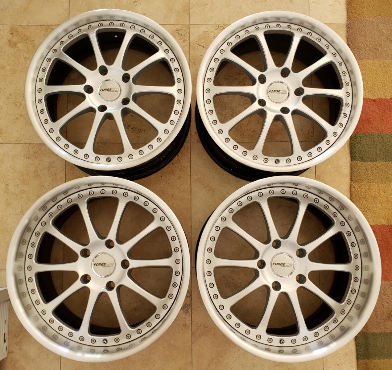 FORGELINE FORGED ZX3P 3PC. 996 997 WIDE BODY WHEELS - Rennlist ...