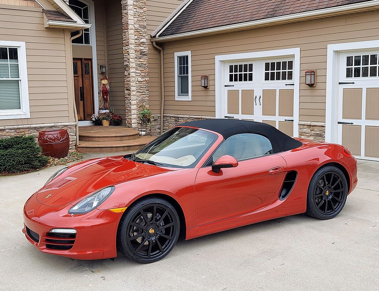 2014 Porsche 981 Boxster in Amaranth Red Metallic, One Owner just 19k ...