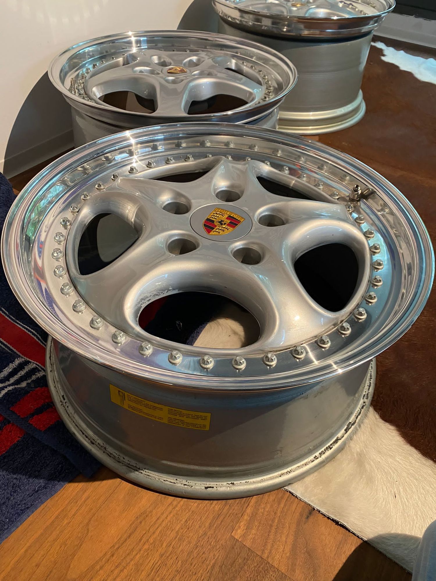 Porsche 993 Carrera RS Original Speedline Wheels 8x18 and 10x18 ...