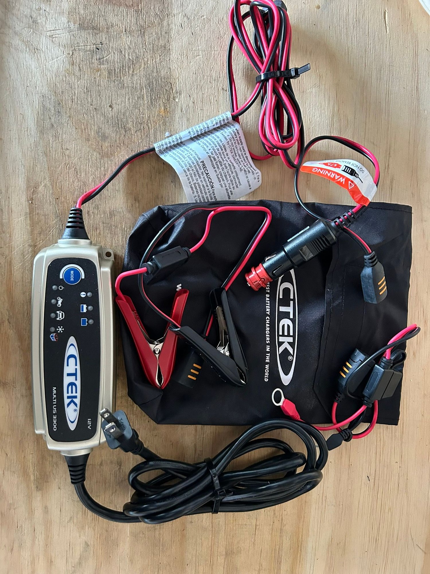 CTek Multi US 3300 Trickle Charger - Rennlist - Porsche Discussion Forums