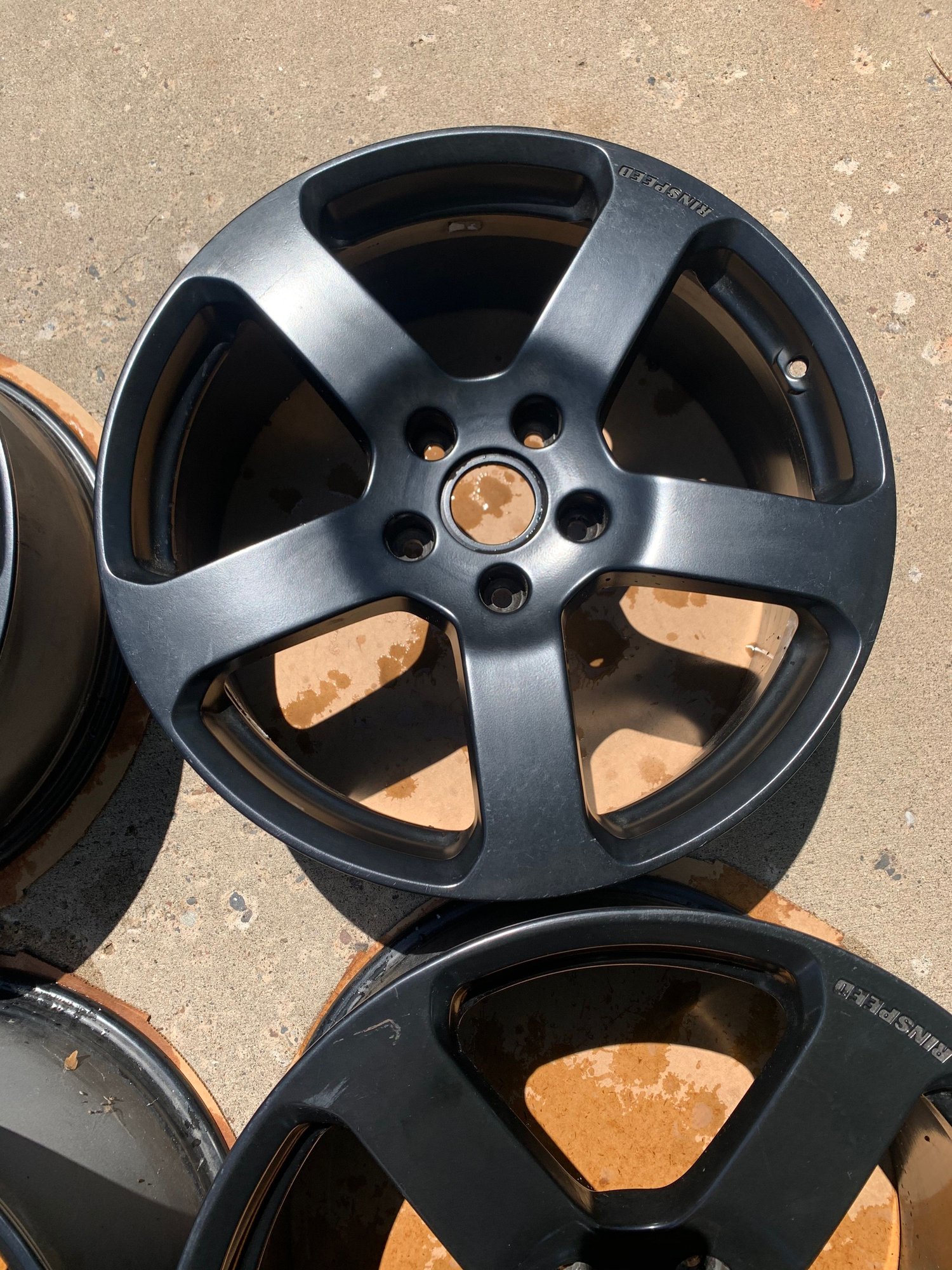 20" Rinspeed C5 Wheels - 991 997 996 - Black - Damaged - Rennlist ...