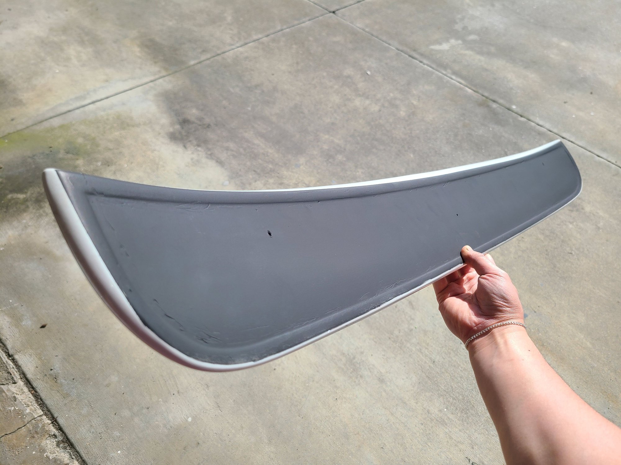 997 Roof Spoiler (painted Carrara White) - Rennlist - Porsche ...