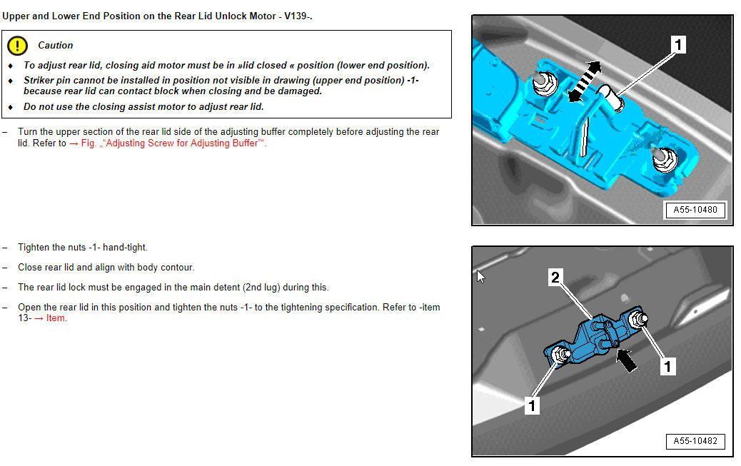 UK: HELP!!!! Q5 tailgate motors - AudiWorld Forums