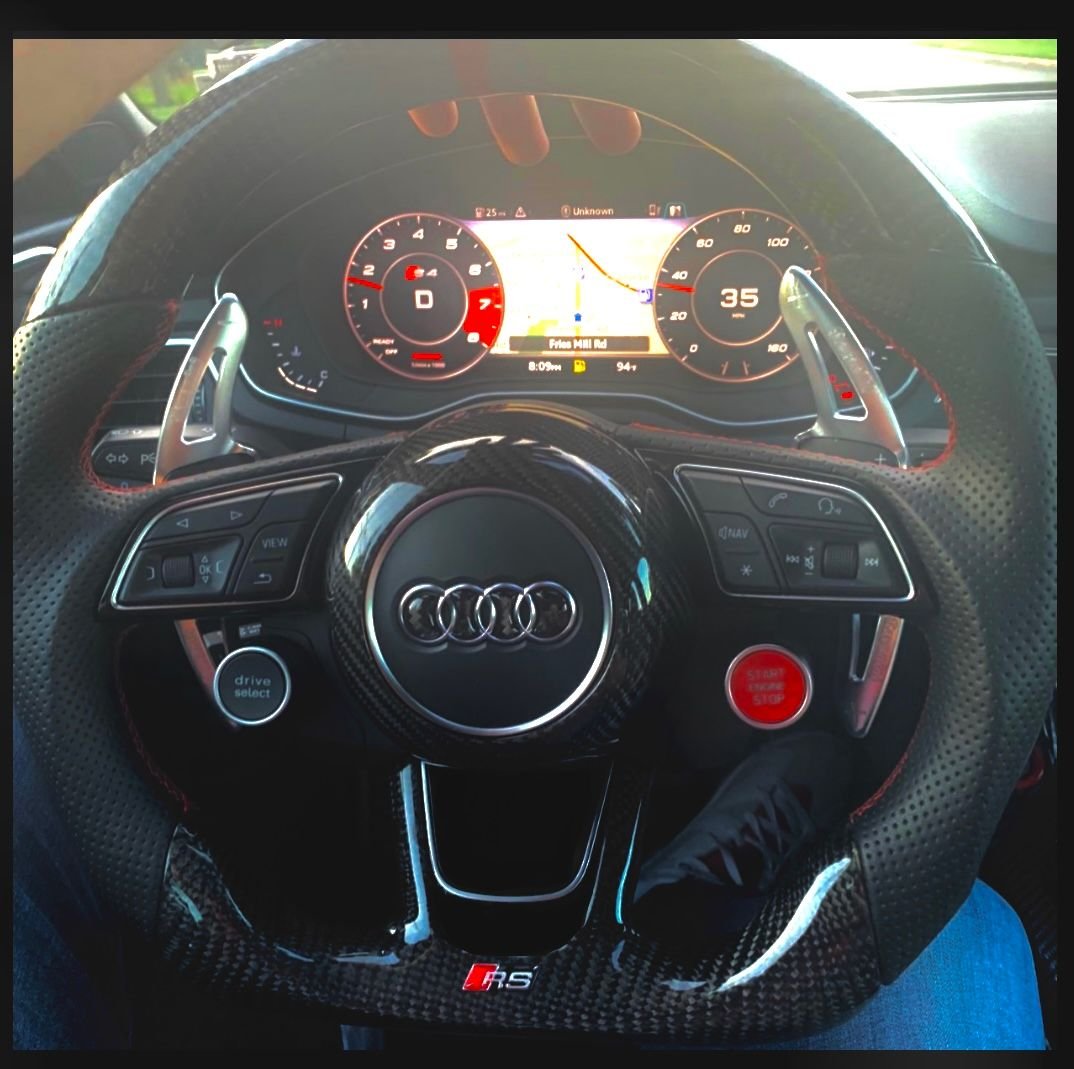 B9 s4 s5 s3 carbon fiber steering wheel - AudiWorld Forums