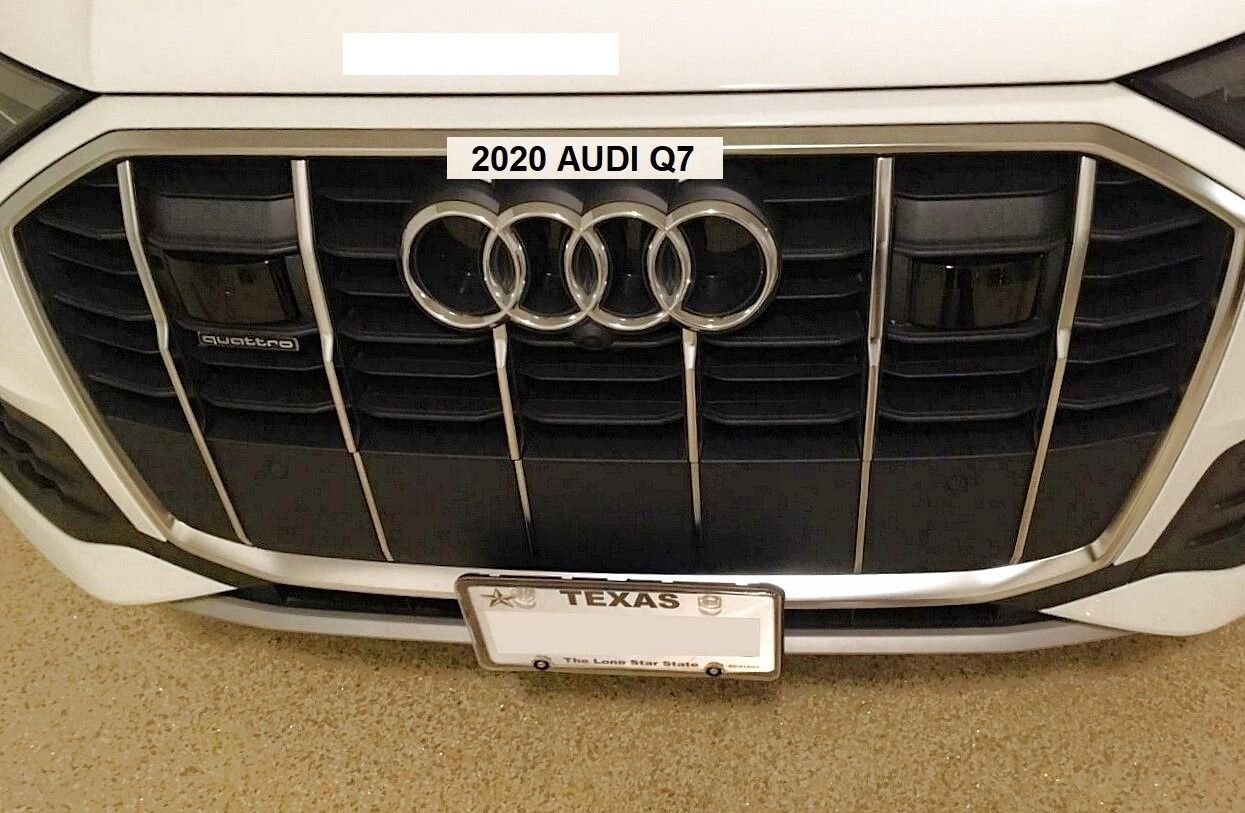 2022 Q7 Front License plate install?? - AudiWorld Forums