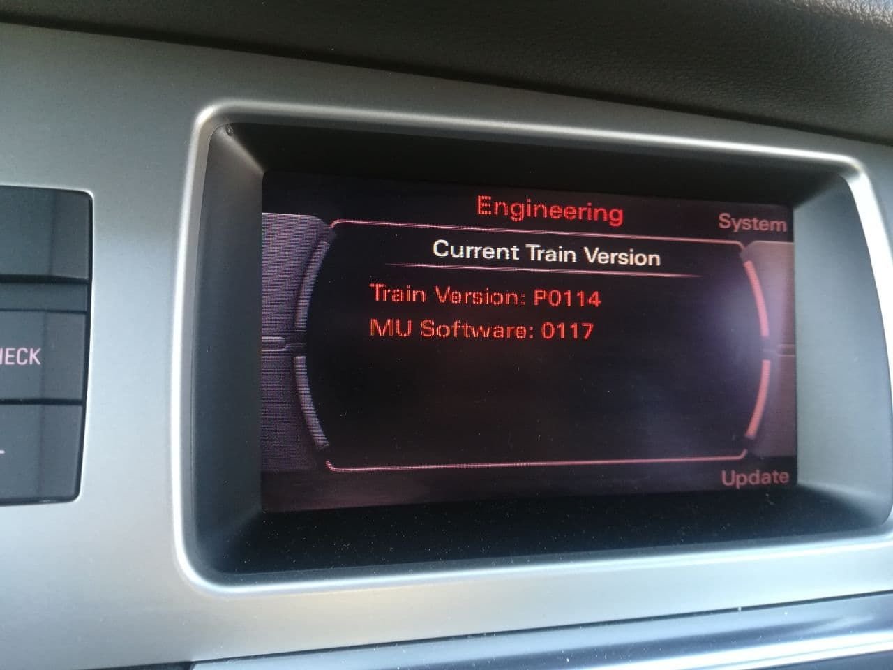 MMI Update Engineering menu not yet initialized - AudiWorld Forums