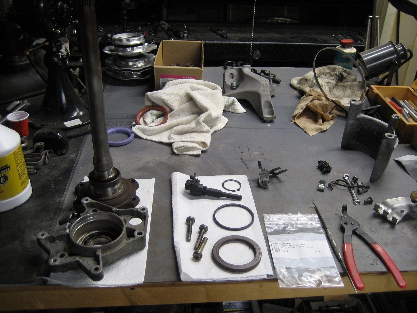 Front left differential output flange seal - AudiWorld Forums