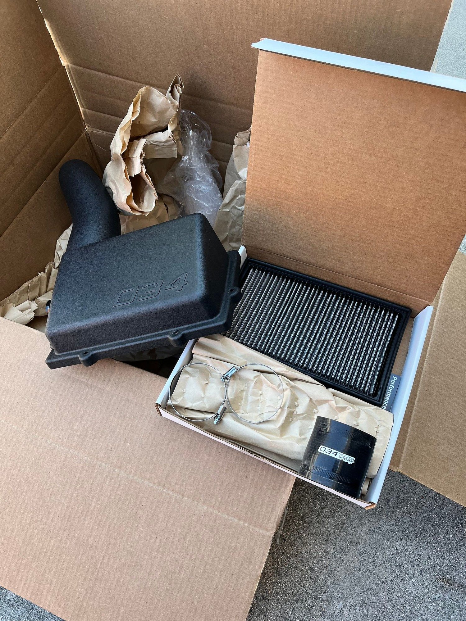 034Motorsport P34 Performance Cold Air Intake for 1.8T/2.0T (MQB ...