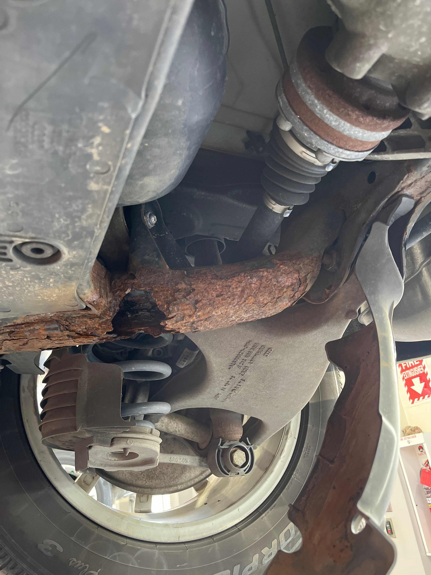 Rear suspension and subframe rust -- anyone address? - Page 6 ...