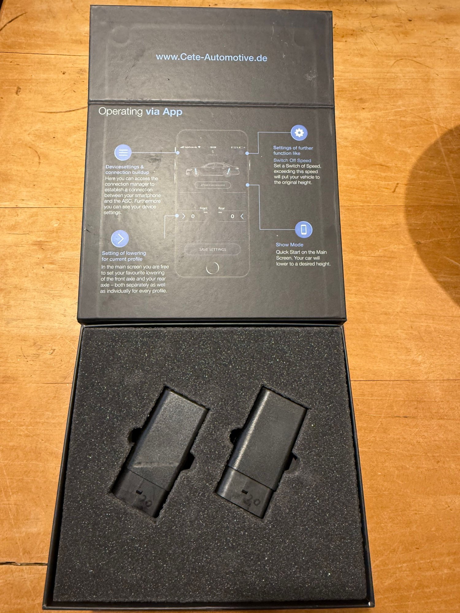 CETE Active Suspension Control Lowering Module for Audi A6 - AudiWorld Forums