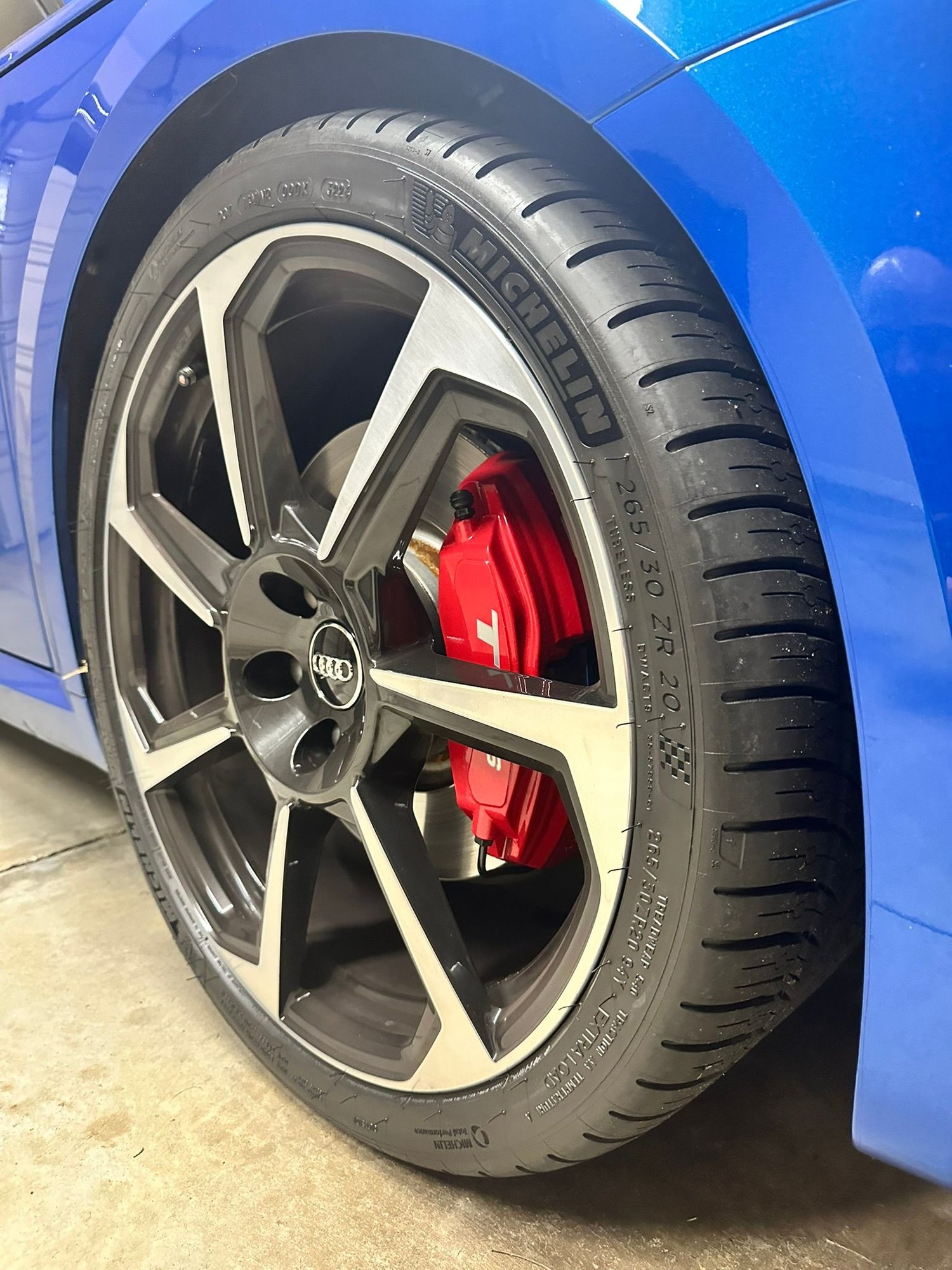 Wider tires on OEM TT-RS Wheels - AudiWorld Forums