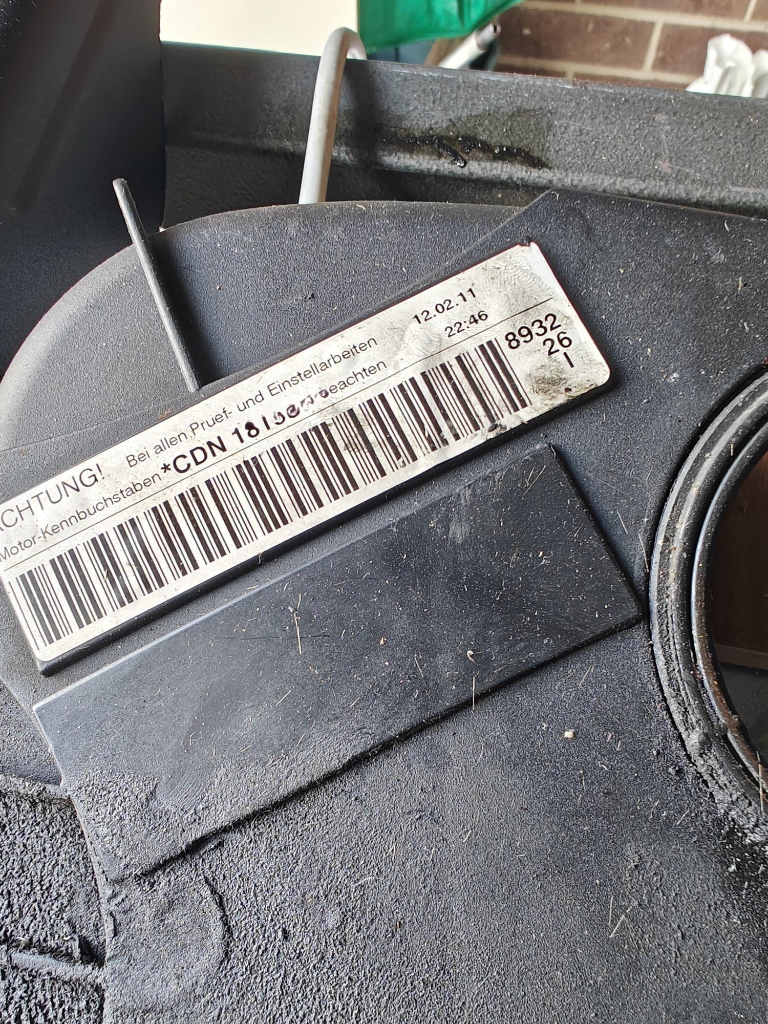 AU: engine number issue - AudiWorld Forums