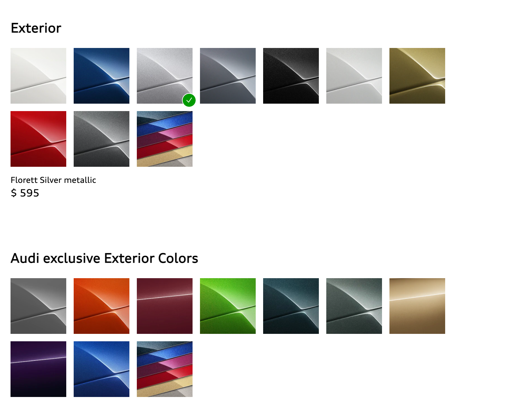 Configurator Now Live - Page 4 - AudiWorld Forums