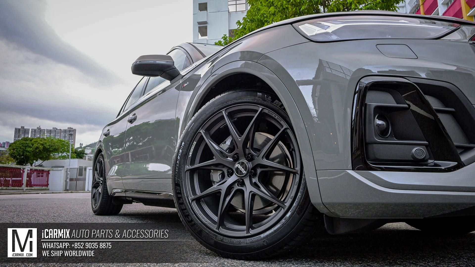 2021 Facelift Audi Q5 80A Sportback Quantum Gray with KW V3 Suspension ...