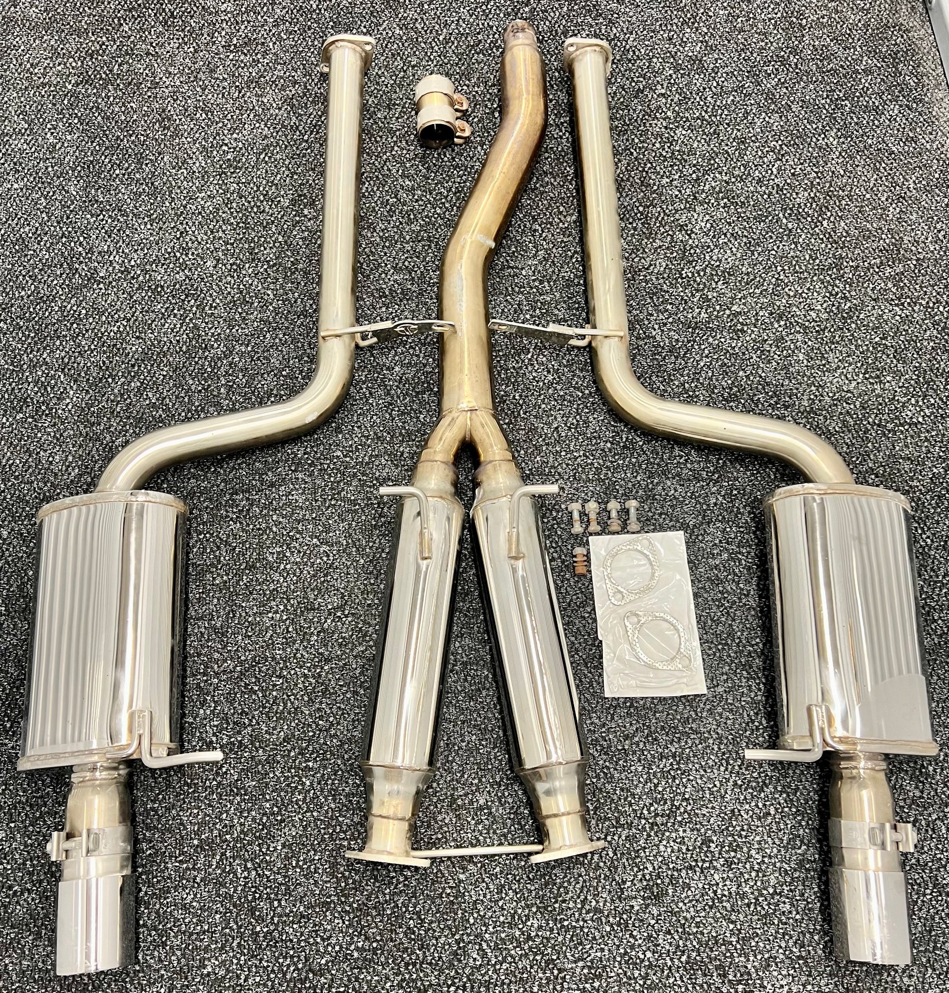 Audi A4 B6 1.8T/B7 A4 2.0T Thermal R&D Performance Exhaust System 4sale(Discontinued ...