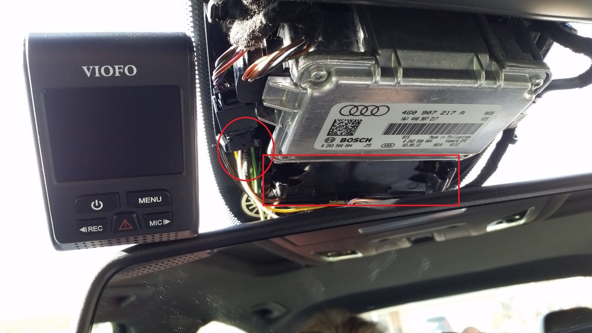 Dashcam Install via mirrortap - success! - Page 6 - AudiWorld Forums