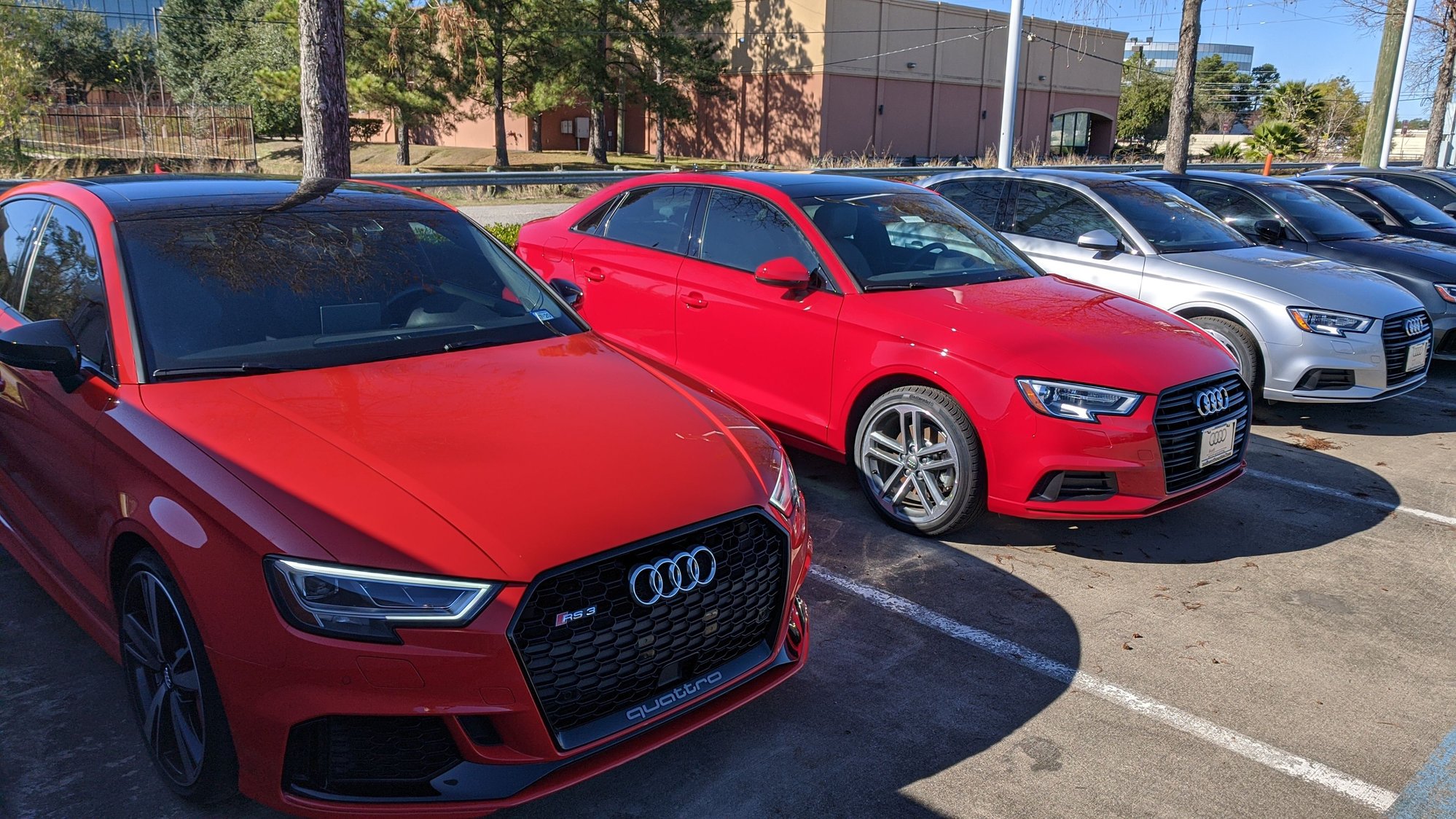 Catalunya Red vs. Tango Red: finally got a few pics - AudiWorld Forums