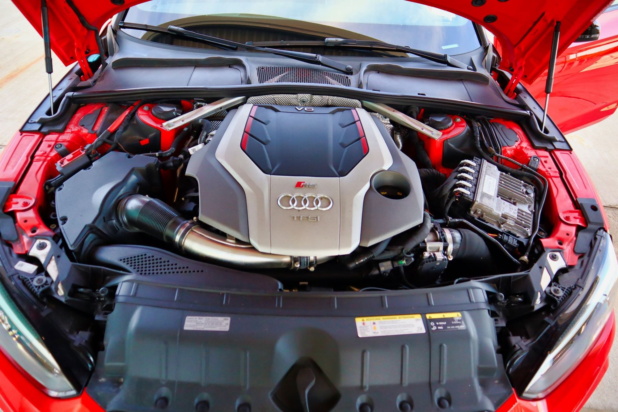 2019 Audi RS5 2.9T Quattro in Misano Red with Black Interior ...