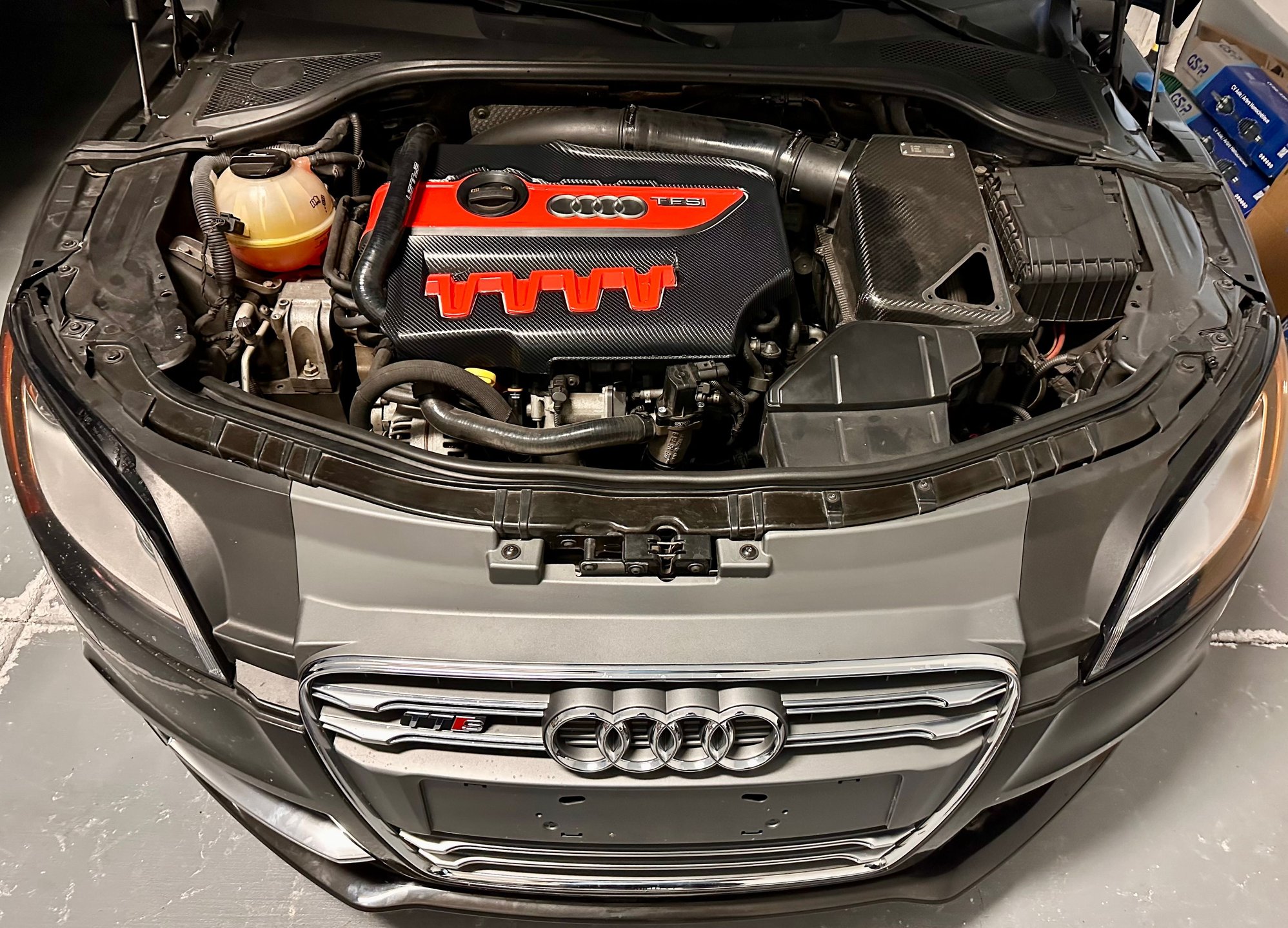 Wrapped TTS Engine Cover - AudiWorld Forums