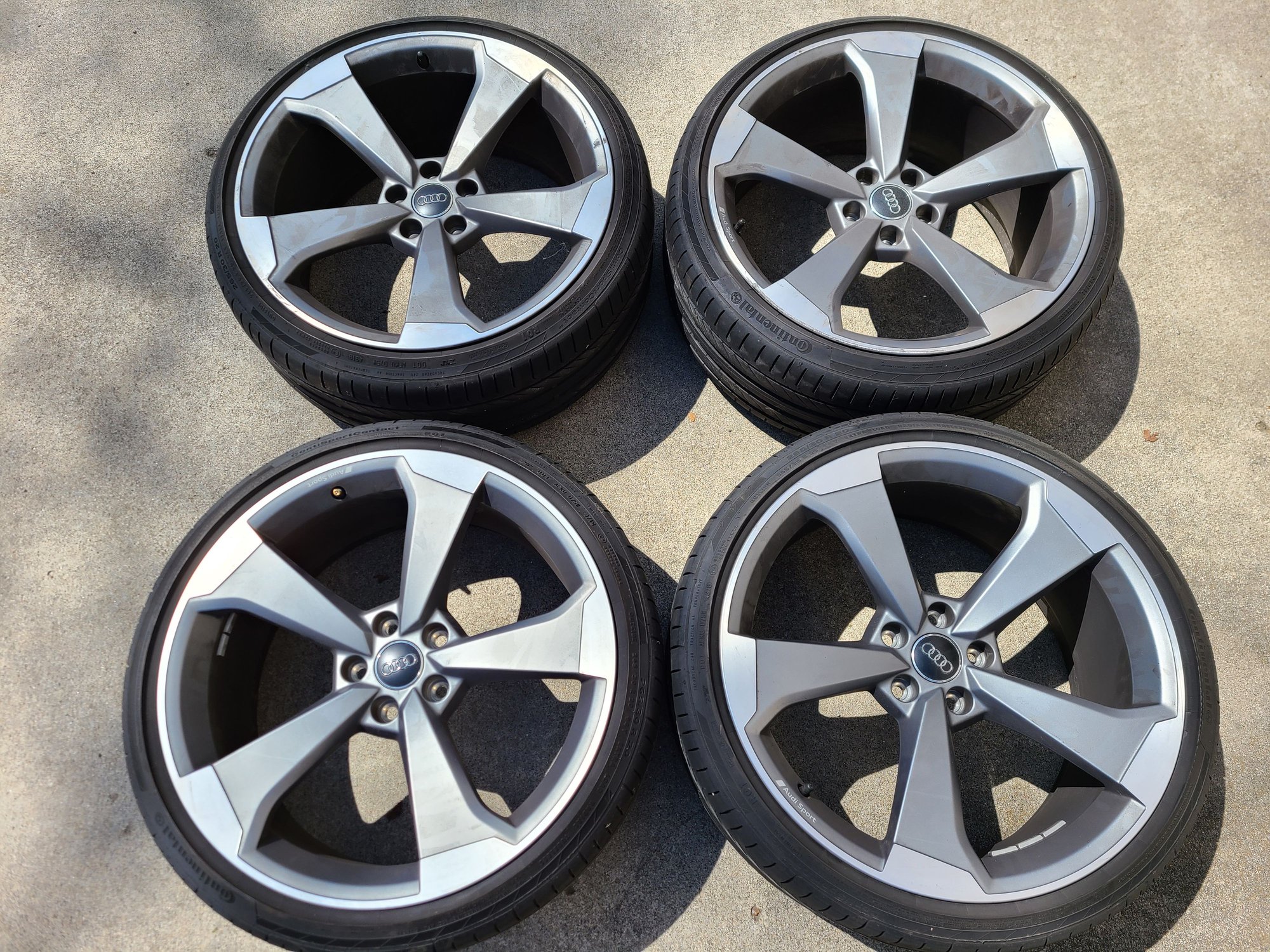 2019 OEM S5 Sportback Black Optics wheels/tires - AudiWorld Forums
