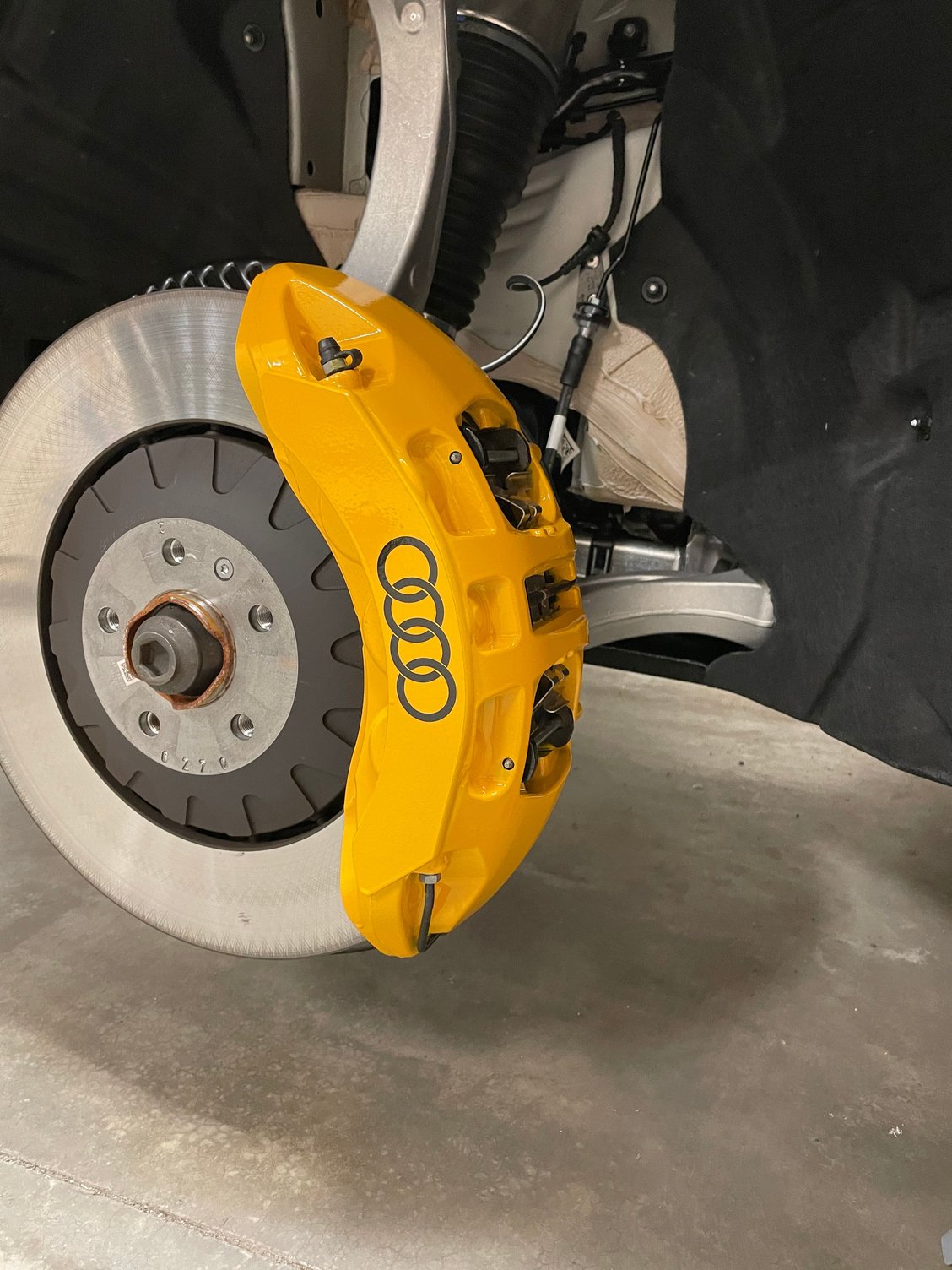 Orange BRAKE calipers? - AudiWorld Forums