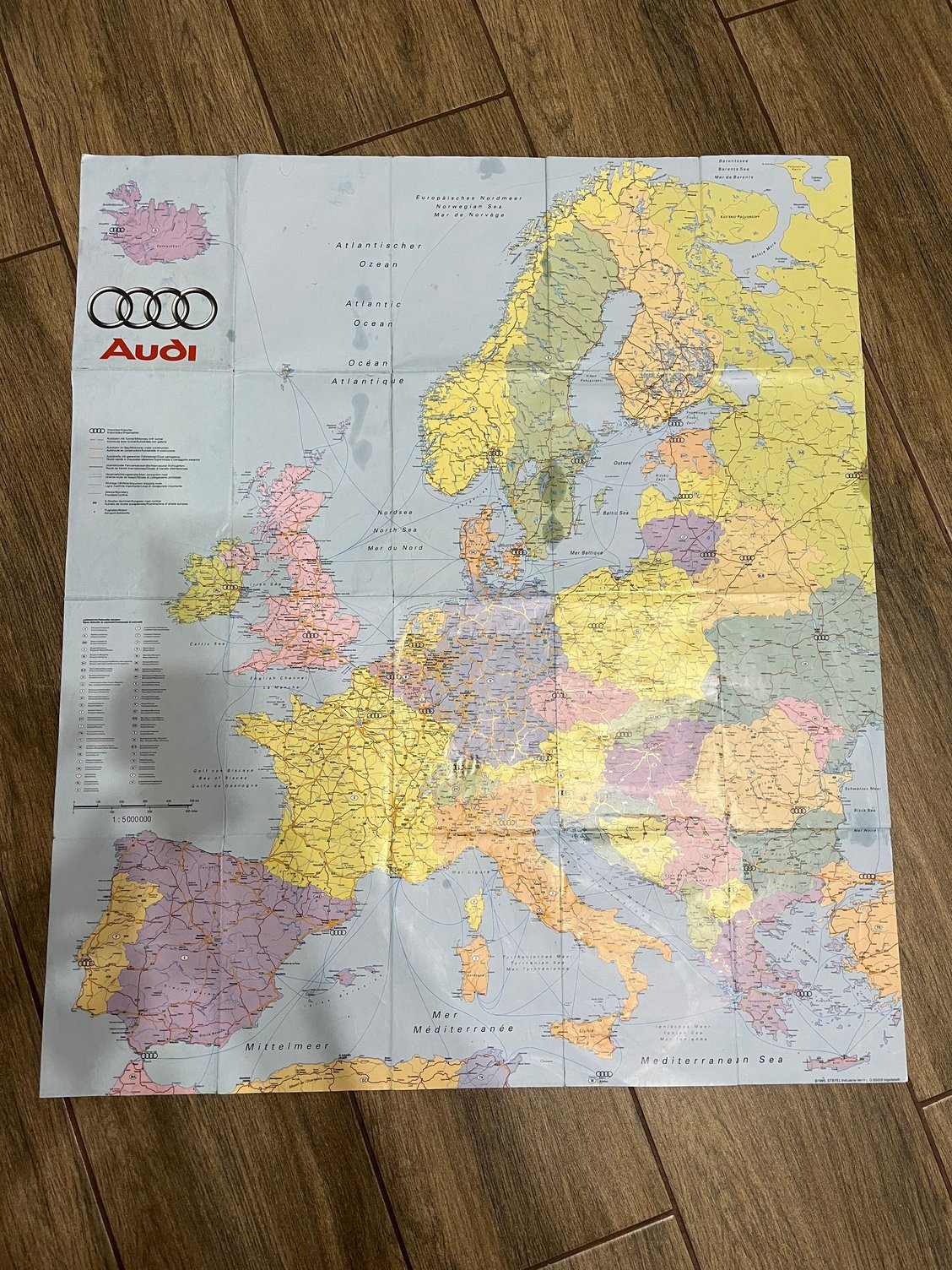 Audi map of Europe - AudiWorld Forums