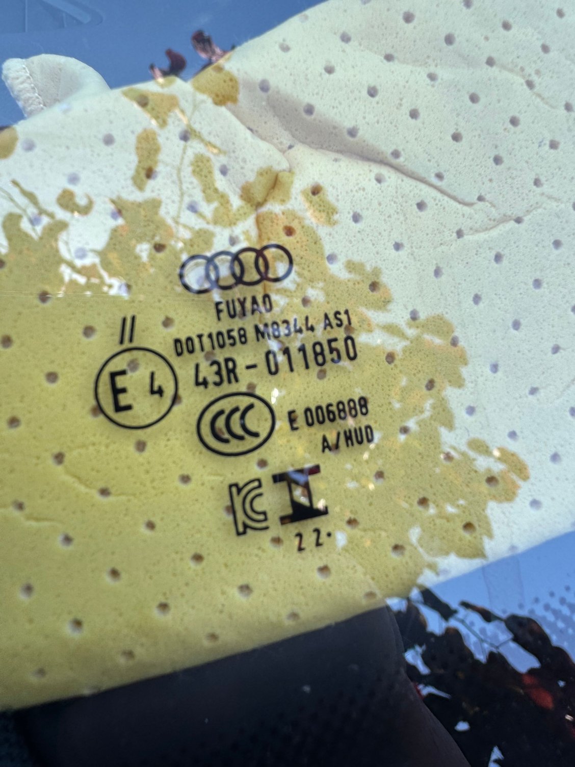 Windshield Replaced, now HUD is blurry/ghosting - Page 2 - AudiWorld Forums