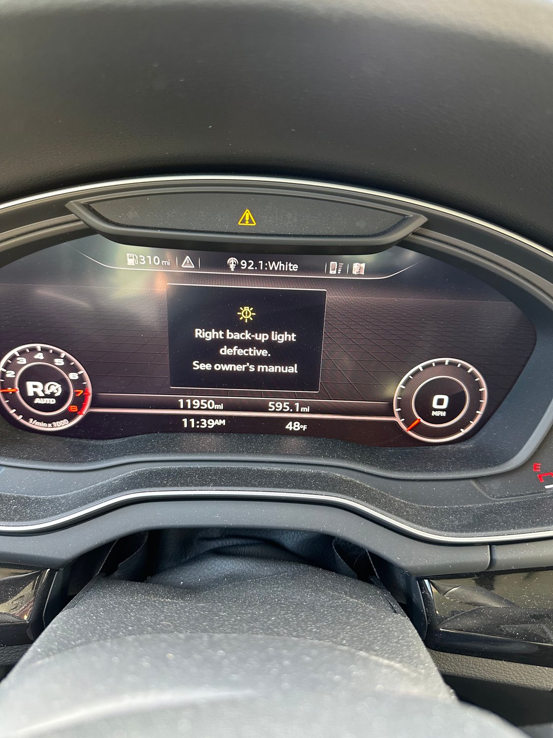 Defective reverse light? - Page 4 - AudiWorld Forums