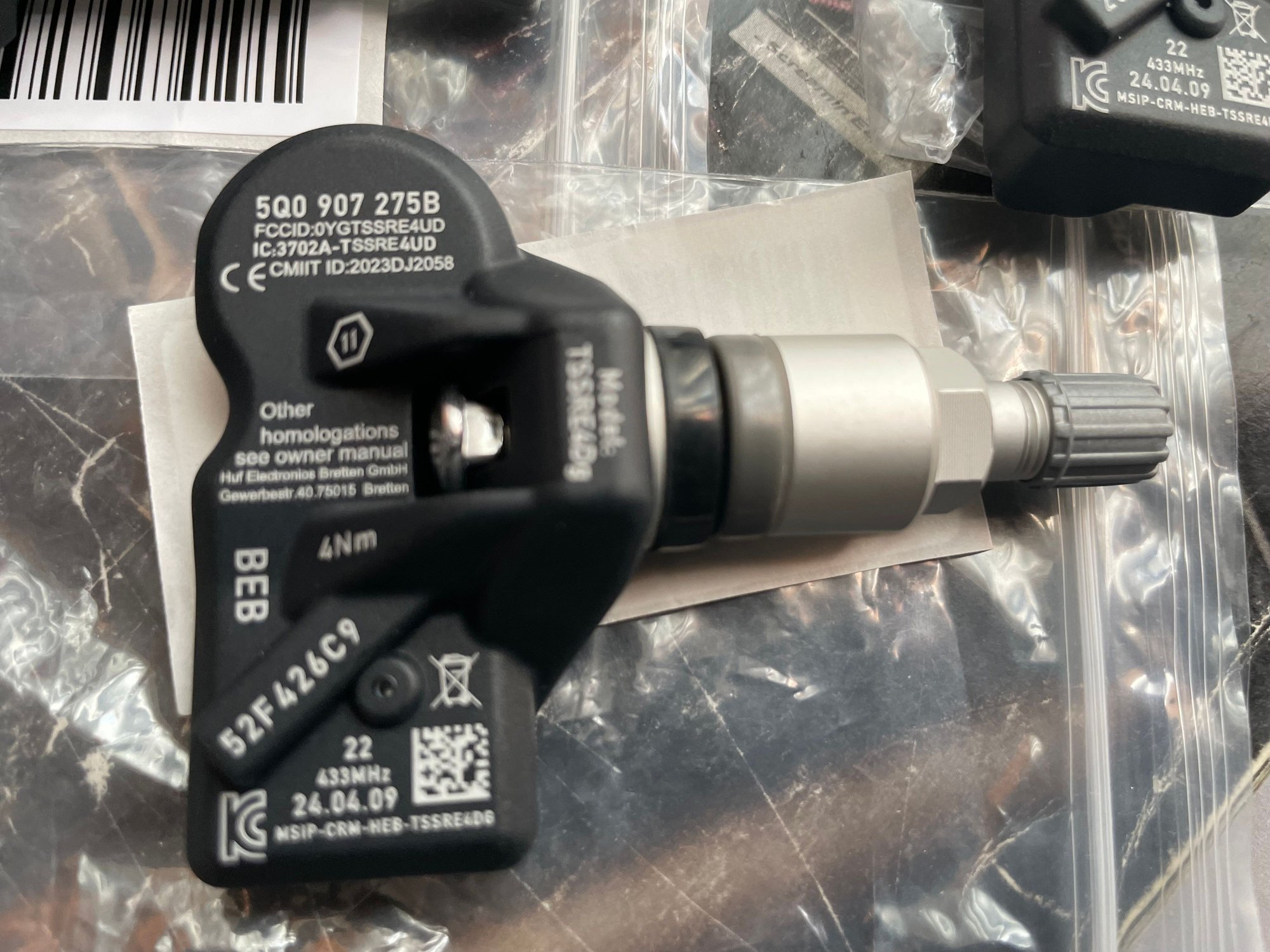 4-Audi TPMS Sensors which fit numerous models - AudiWorld Forums