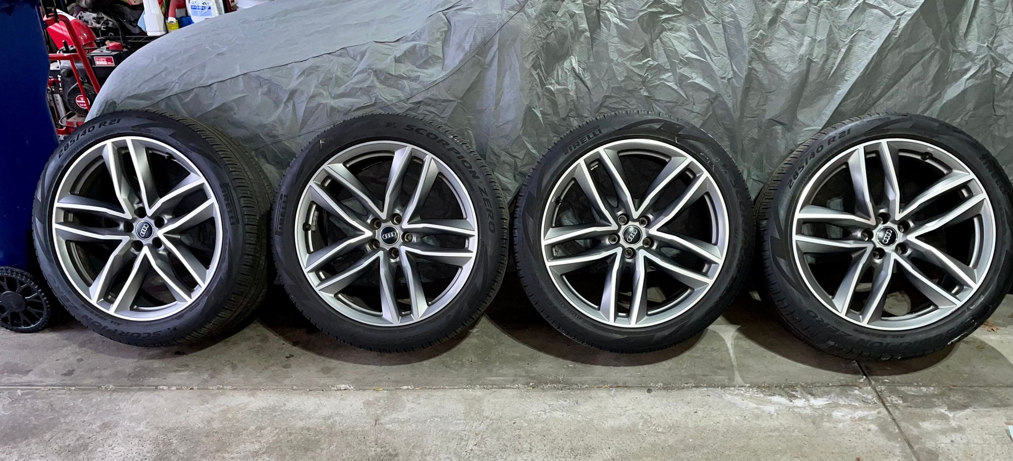 4M Q7 21” RS Titanium Finish OEM Wheels - AudiWorld Forums